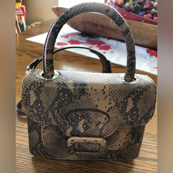 Urban Outfitters | Bags | Urban Outfitters Snake Print Purse Crossbody ...